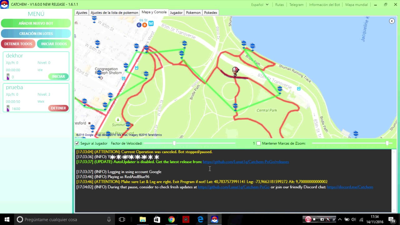 MapZen Api Key Empty Error | Solucion Catchem 1.6.0.0(1.6.1.1?) Pokemon GO - YouTube