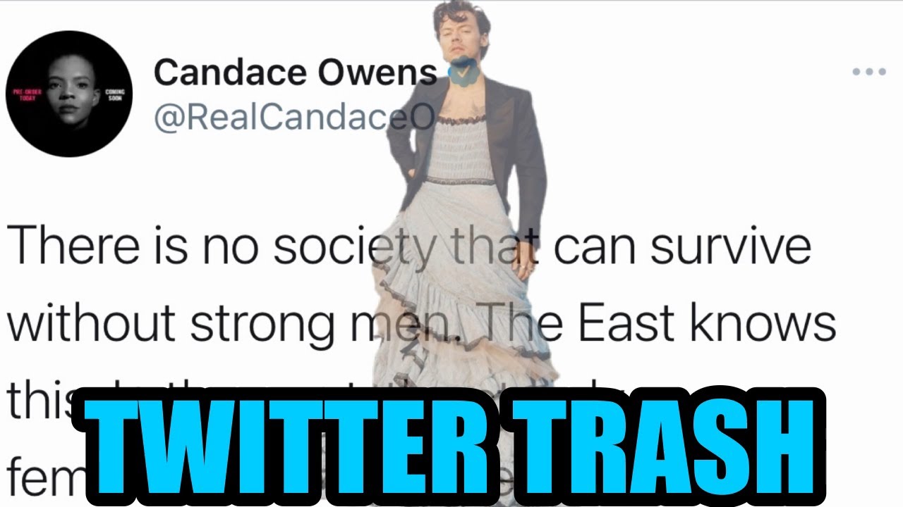 HARRY STYLES WILL END MASCULINITY | Twitter Trash - YouTube