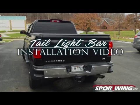 Universal Tail Light Bar Installation Video for Trucks - YouTube