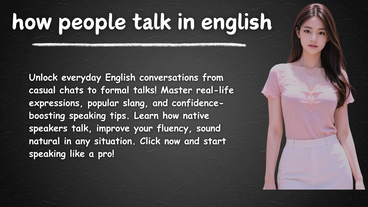 How People Talk in English Learn English speaking Through Stories ...