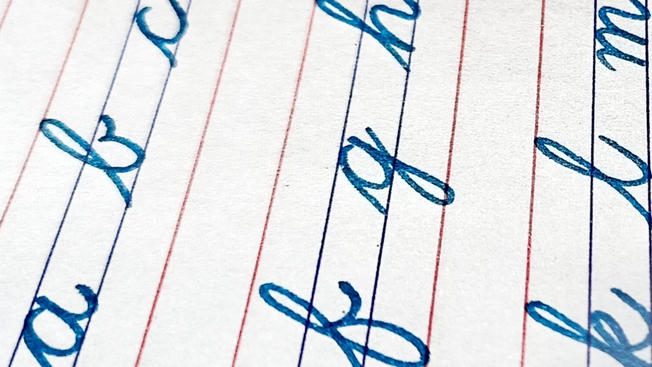 How To Write Small Alphabets In Cursive Handwriting Write Small How To Write Small Alphabets In Cursive Handwriting Write Small