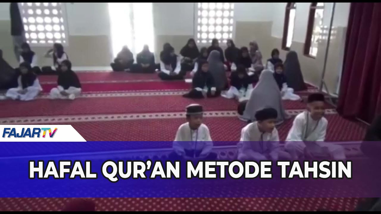 RAMADAN 1445 H, ANAK DIAJARKAN HAFAL AL' QURAN METODE TAHSIN - YouTube