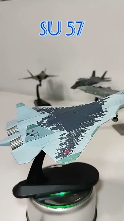 SU 57 escala 1/100 - YouTube