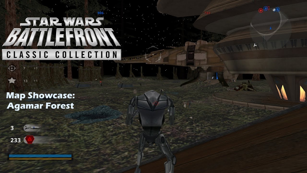 Star Wars Battlefront Classic Collection Map Showcase: Agamar Forest ...