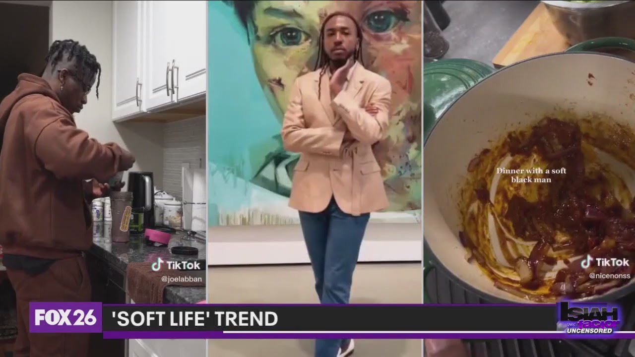 'Soft Life' trend highlights a new side to Black men - YouTube