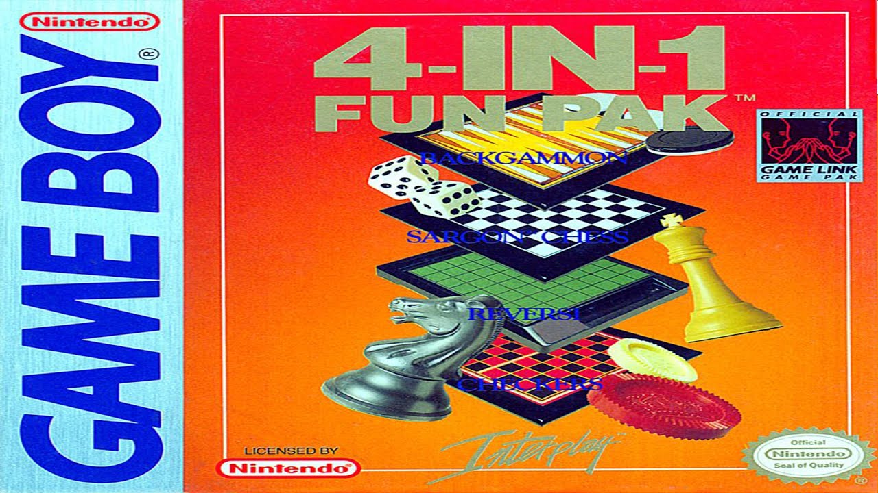 4-in-1 Fun Pak Gameplay - GAME BOY - YouTube