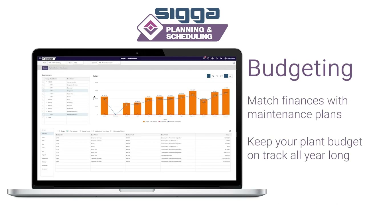 Sigga Planning & Scheduling - Product Overview - YouTube