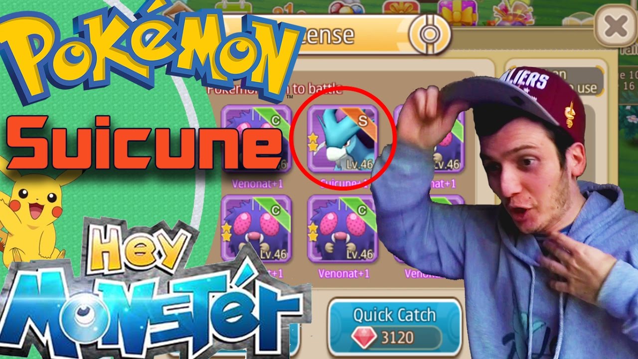 Asi Capture a Suicune!!! - Hey Monster / Pokemon Remake - YouTube