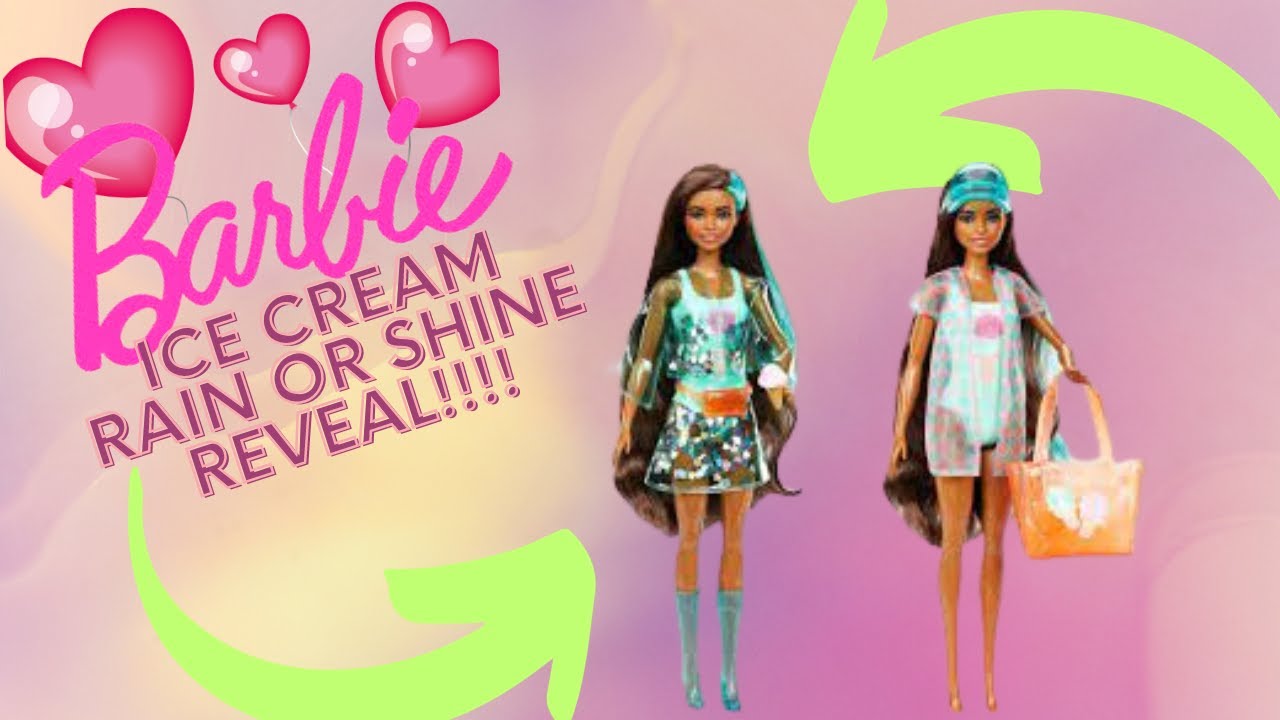 "Lydia The Sun Rain Girl", Barbie Color Reveal All Weather Reveal - YouTube