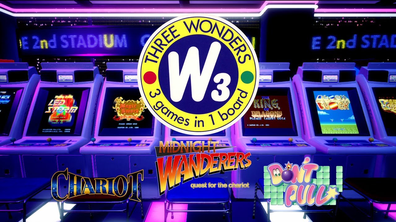 Capcom Arcade 2nd Stadium - THREE WONDERS 소개 영상 - YouTube