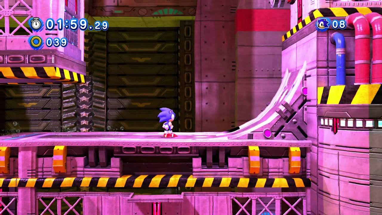 Sonic Generations: Red Rings Guide/100% Walkthrough - Chemical Plant ...