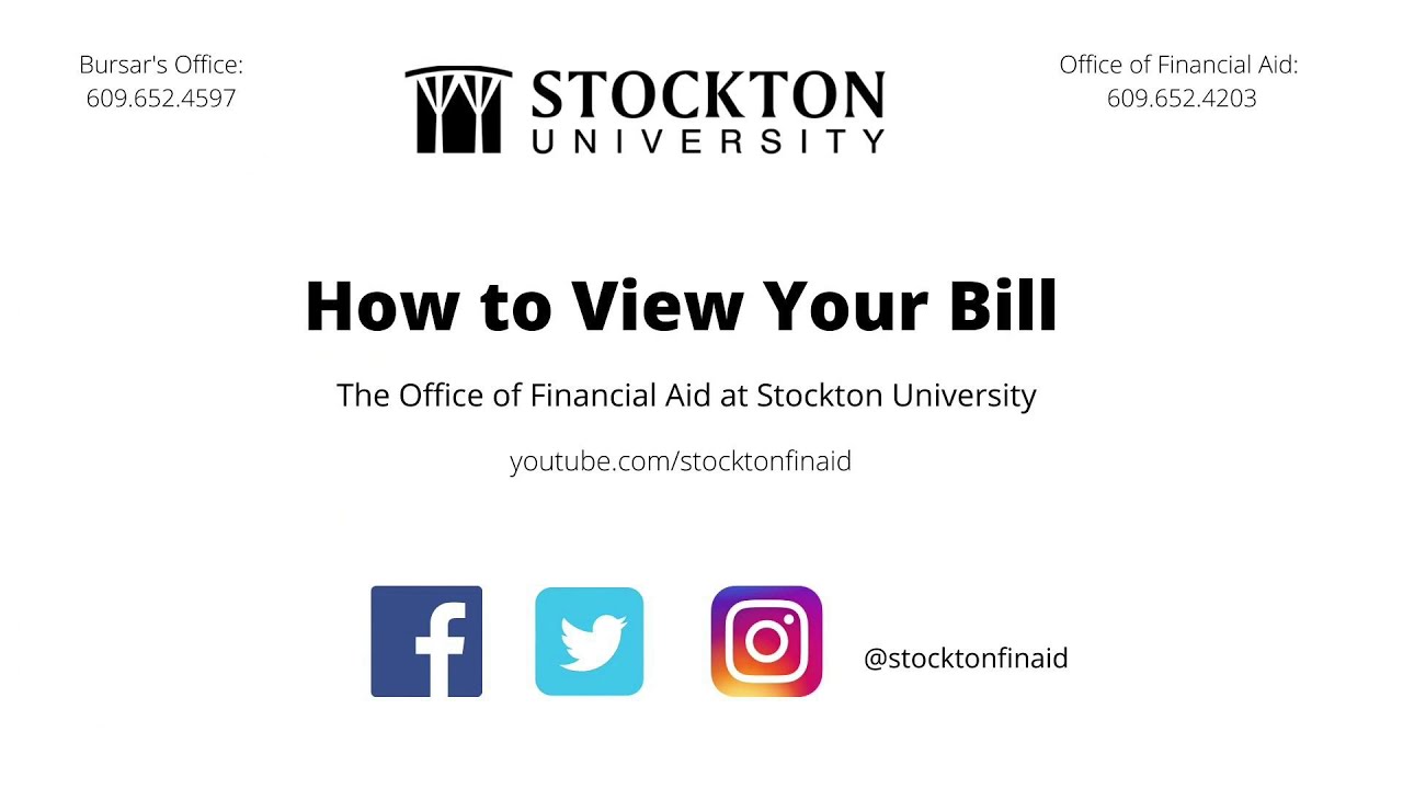 How to View your Bill - YouTube