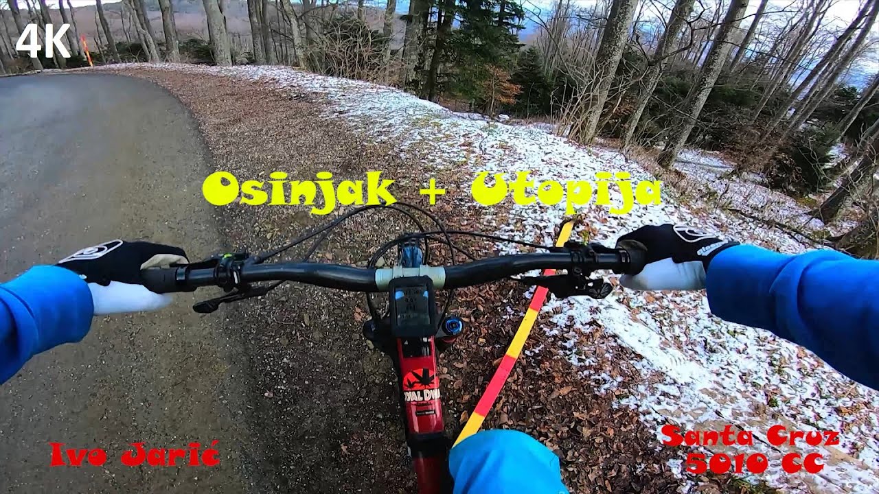 MTB Zagreb Sljeme - Osinjak + Utopija staze - Santa Cruz 5010 - Ivo ...