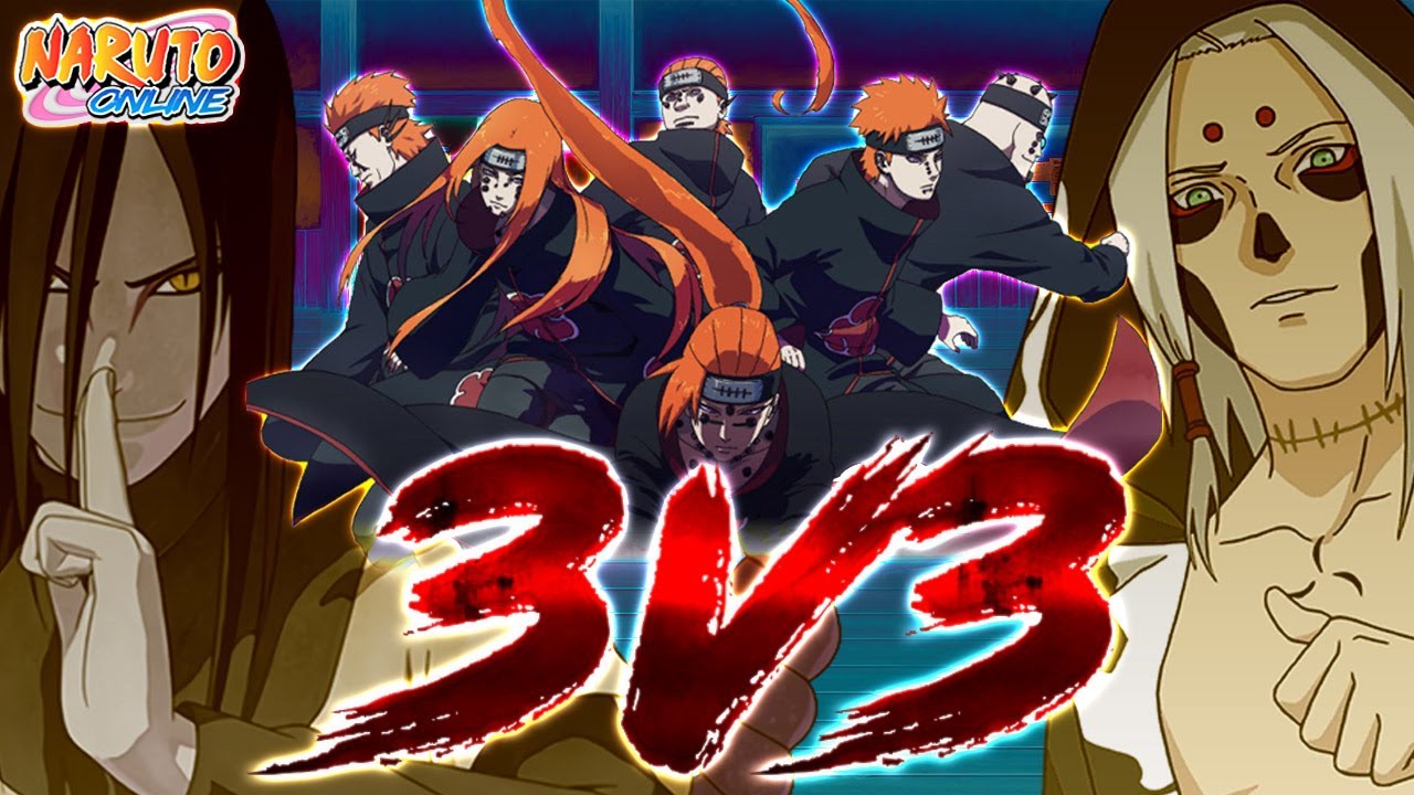 Naruto Online - 3v3! com @dornelles8853 e Diamond X! - YouTube
