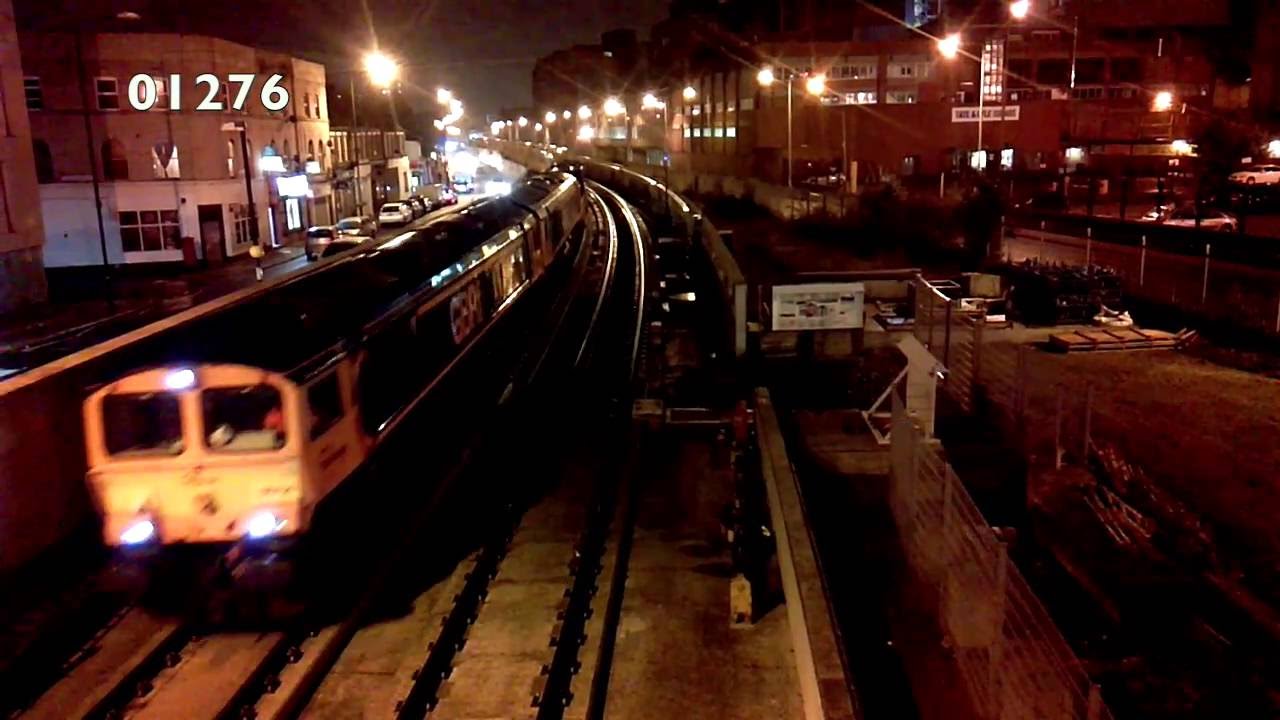 Crossrail Concrete Train - YouTube