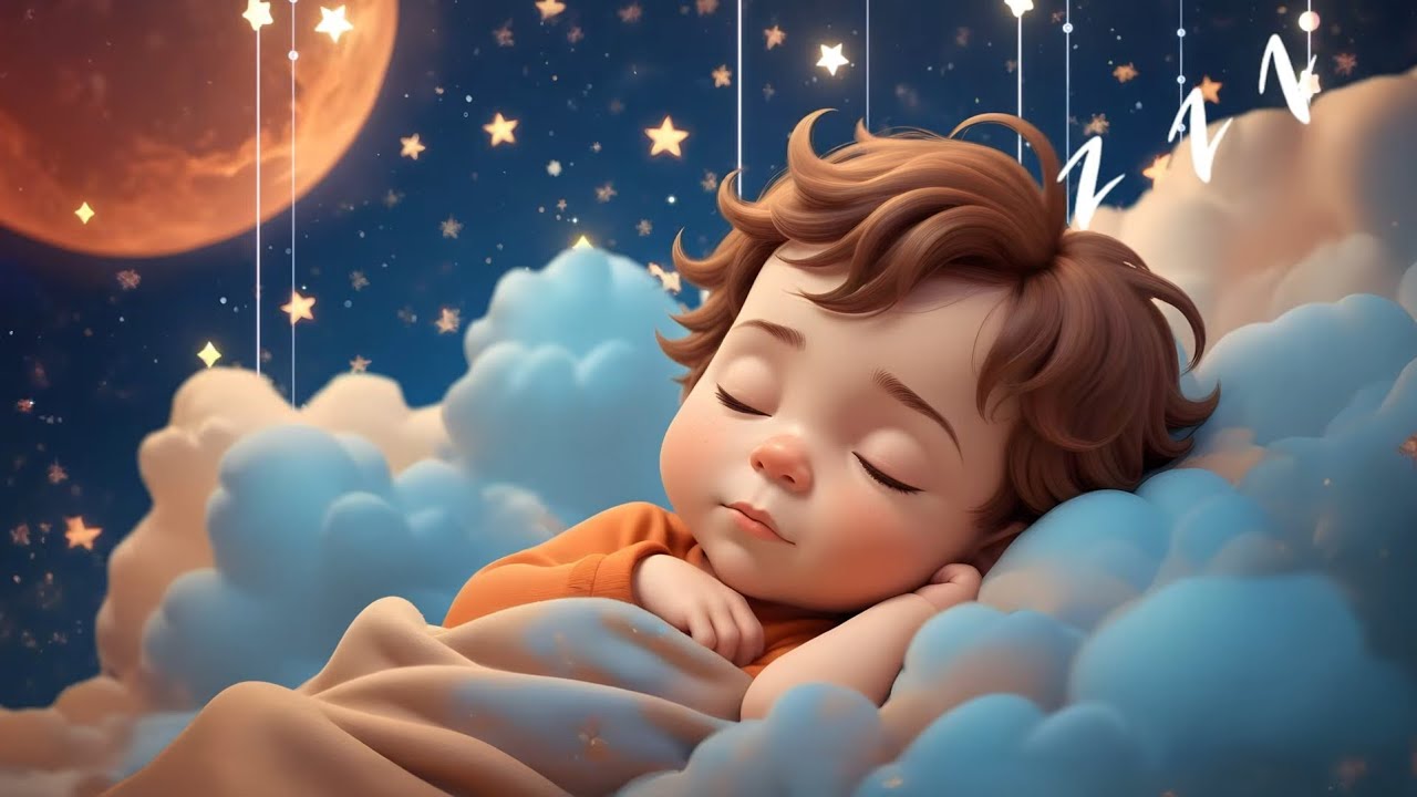 Calming Baby Lullabies in Crystal Clear 4K | Gentle Sleep Music for ...