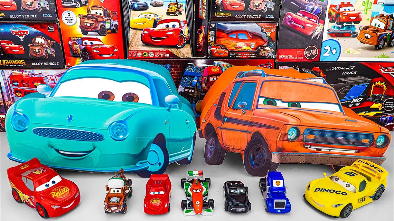 Disney Pixar Cars Unboxing Review l Lightning McQueen RC Turbo Racer ...