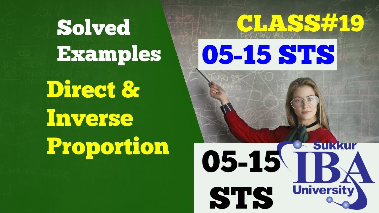 Direct & Indirect Proportion |Types of Proportion | Proportion ...