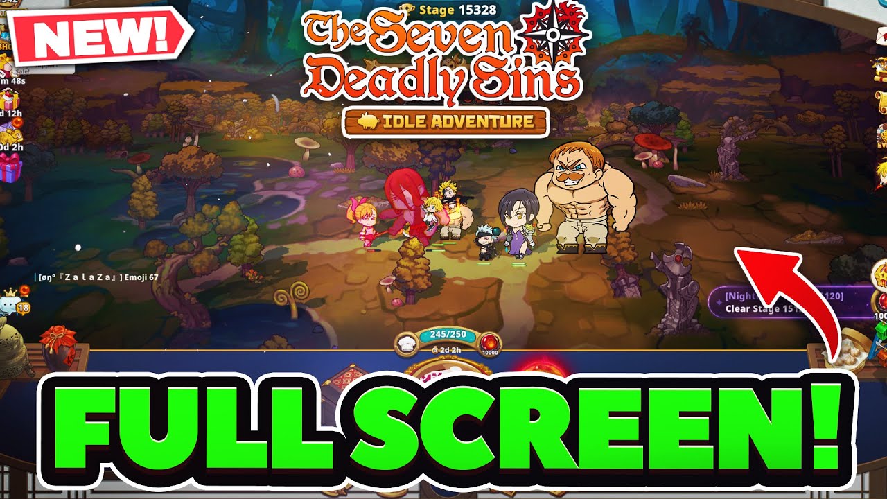 How to Play 7DS: Idle Adventure FULLSCREEN ON PC! - YouTube