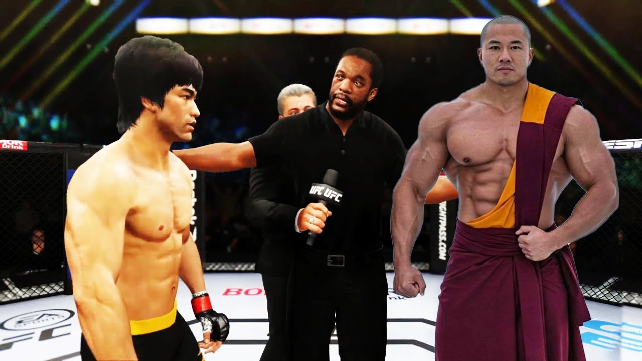 PS5 | Bruce Lee vs. Chinese Monk Jock (EA Sports UFC 4) - YouTube