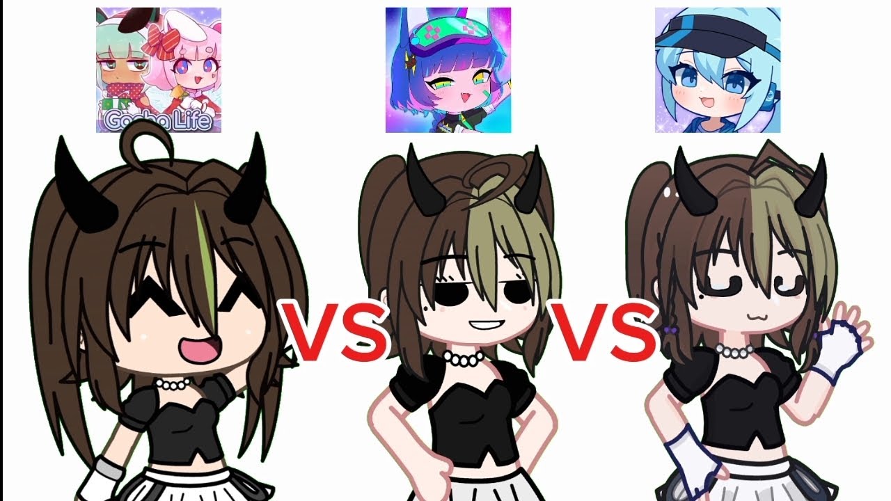 Gacha Life VS Gacha Club VS GL2! - YouTube