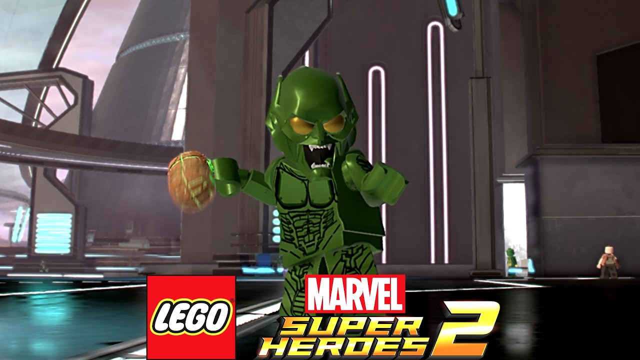 Green Goblin Sam Raimi Trilogy Gameplay in LEGO Video Game - YouTube