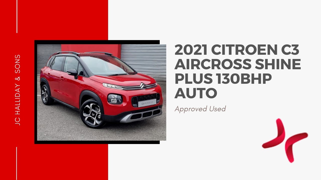 New C3 Aircross Shine Plus 130 auto - YouTube
