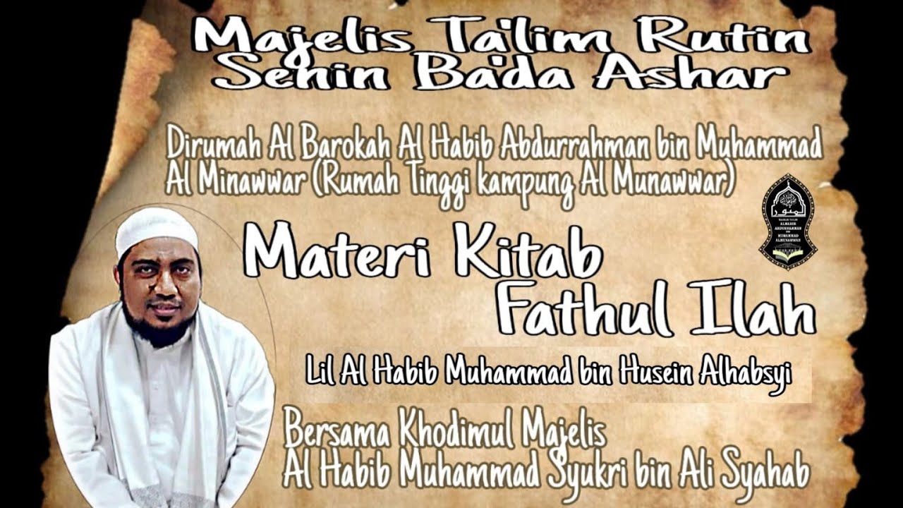 Majlis Ta'lim Ba'da Ashar DiKampung Al Munawwar - YouTube