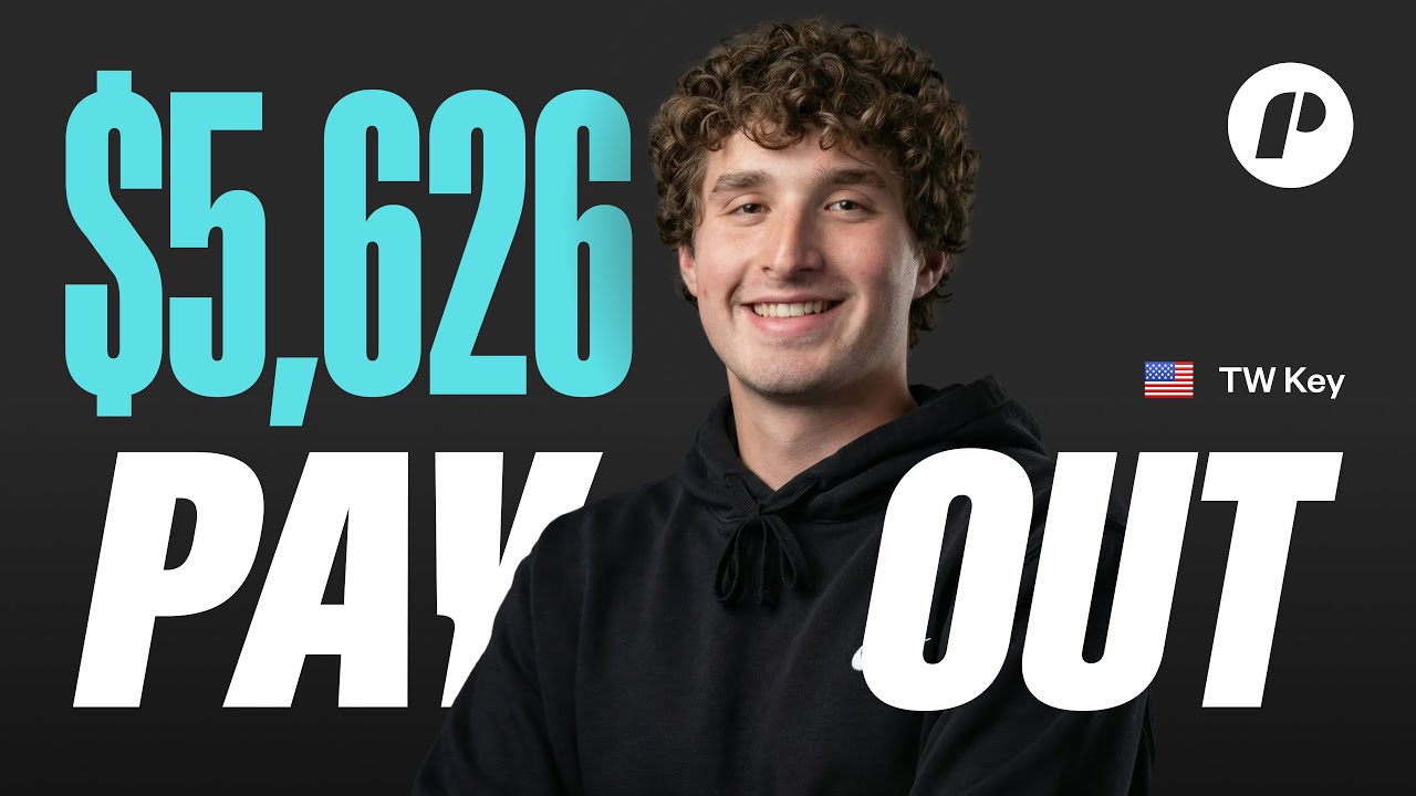 Trade Fewer Assets, Make More Money | $5,626 First Payout! - YouTube