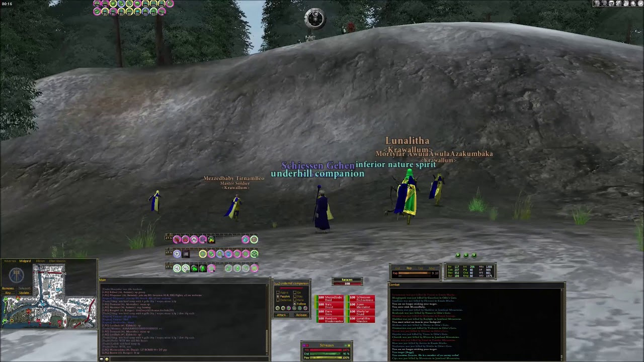 Dark Age of Camelot - Enchanter Pov, 2x 8vs8 vs Alb Caster Setup ...