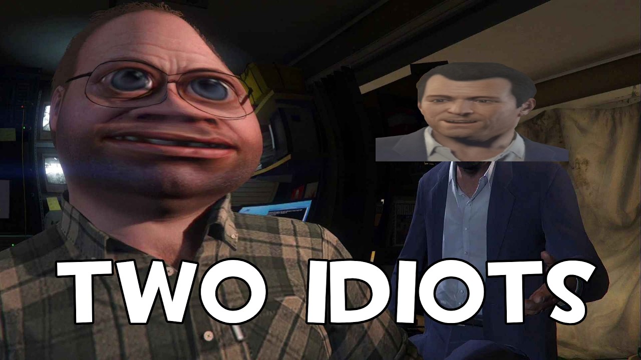 Two Idiots Struggle To Function in GTA 5 - YouTube