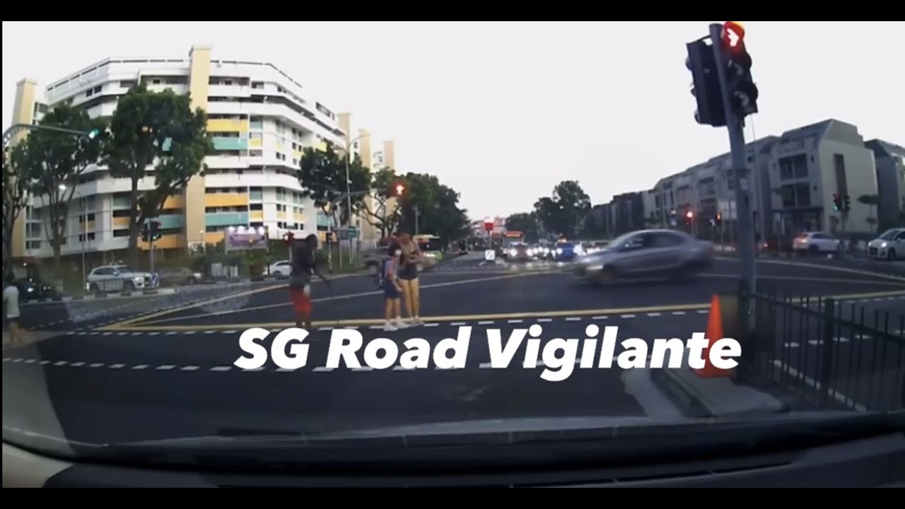 22may2023 lady helping limping man cross the road - YouTube