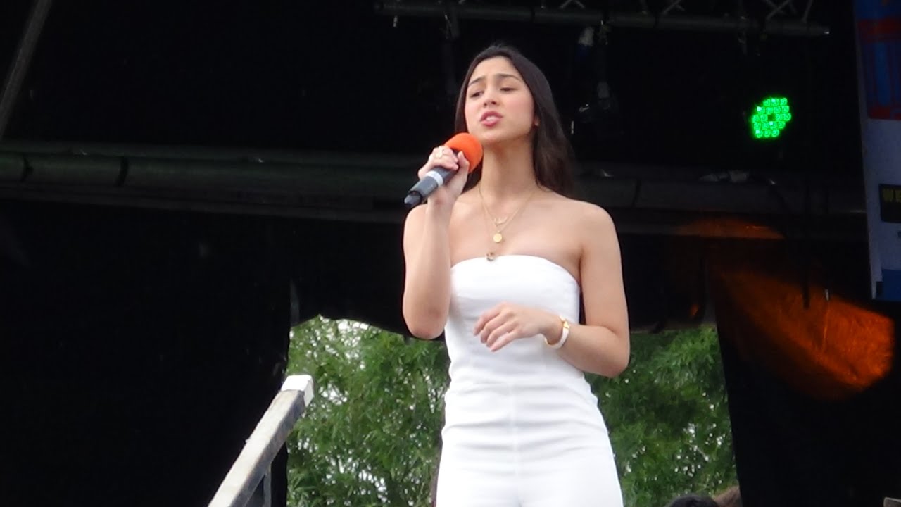 Julia Barretto at the 'Barrio Fiesta Sa London 2014' (Original Footage ...