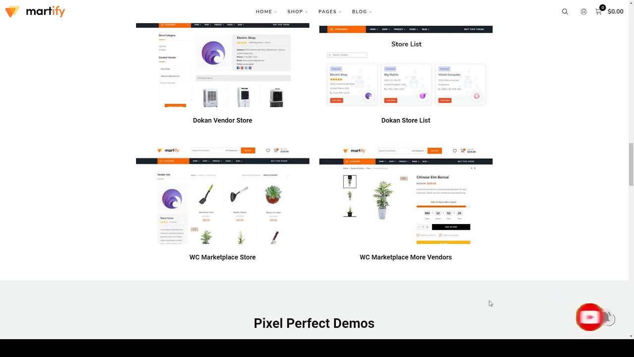 Martify - WooCommerce Marketplace WordPress Theme store digital Airi ...