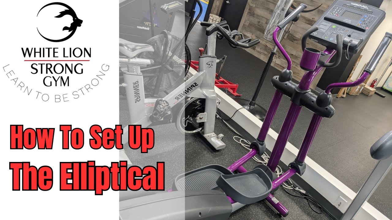 How to use the Elliptical Machine - YouTube