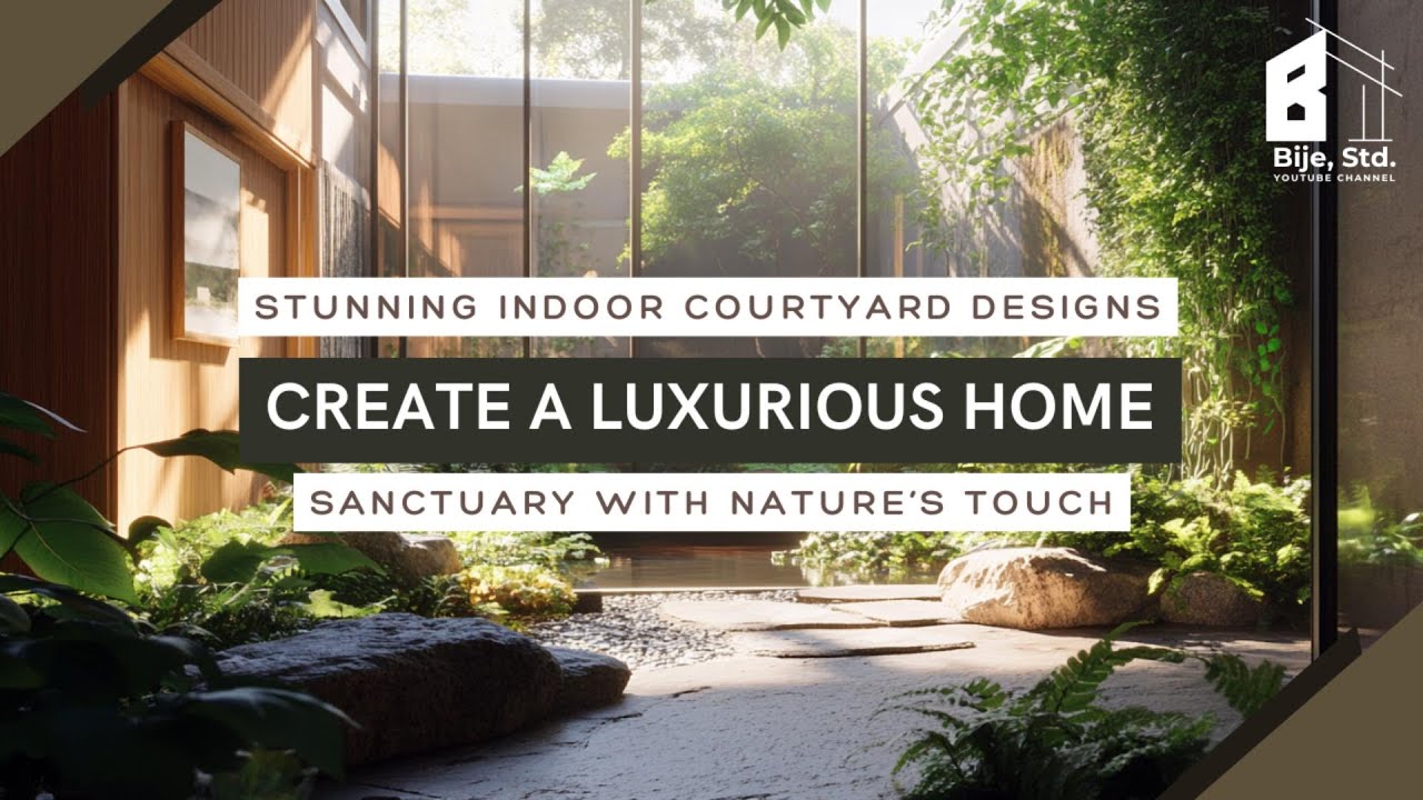 Stunning Indoor Courtyard Designs: Create a Luxurious Home Sanctuary ...