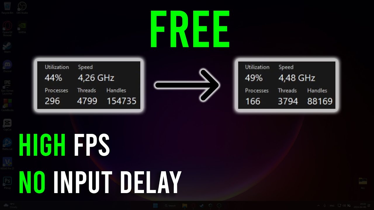 How to *LOWER* Processes on any PC for FREE | 2024 - YouTube
