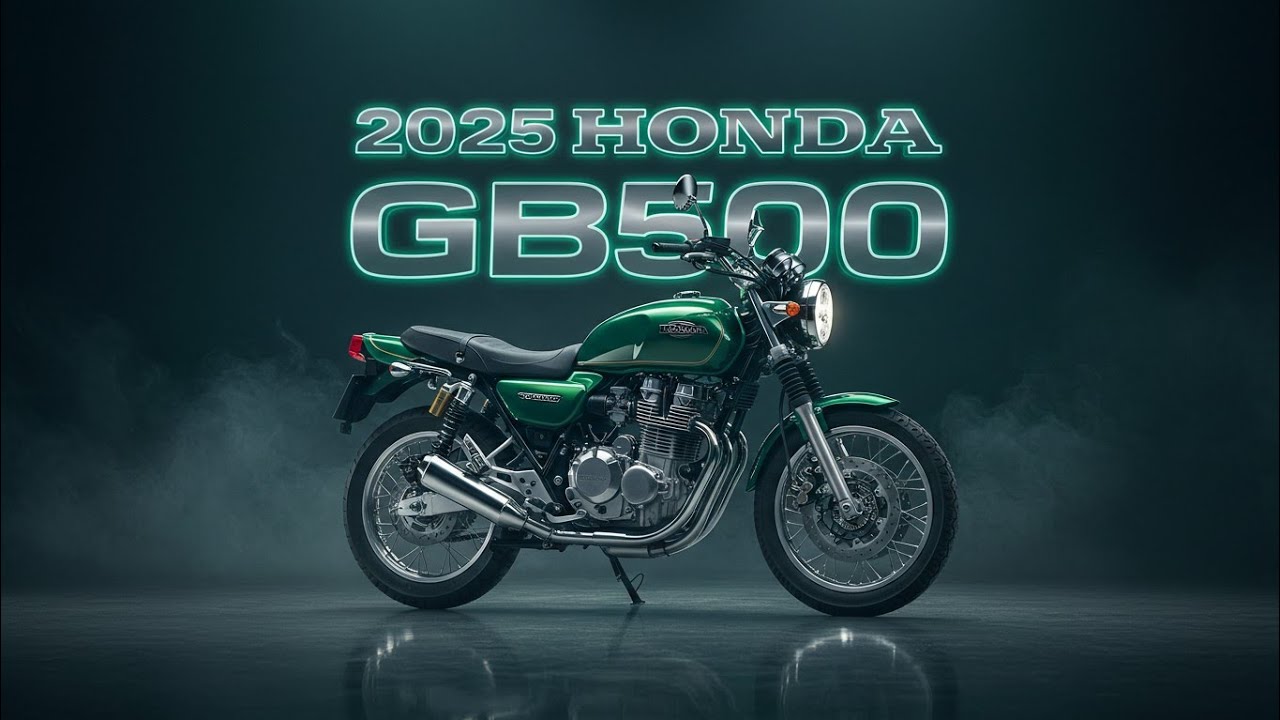 New 2025 Honda GB500 Finally Launched – A Modern Classic with Timeless ...