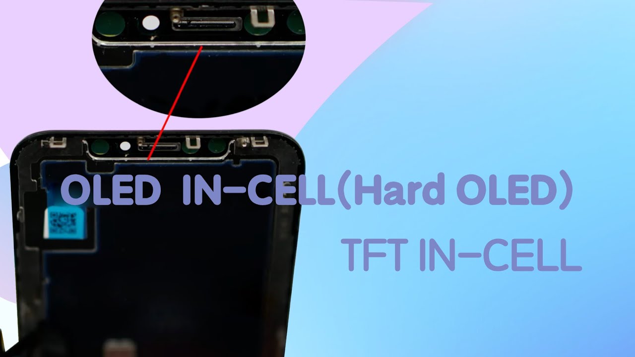 Comparative TFT In Cell Screen and（hard）OLED In Cell Screen - YouTube