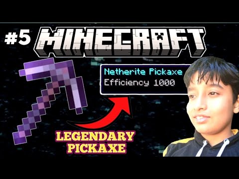 I FOUND LEGENDARY PICKAXE IN MINECRAFT | Minecraft videos #5 - YouTube