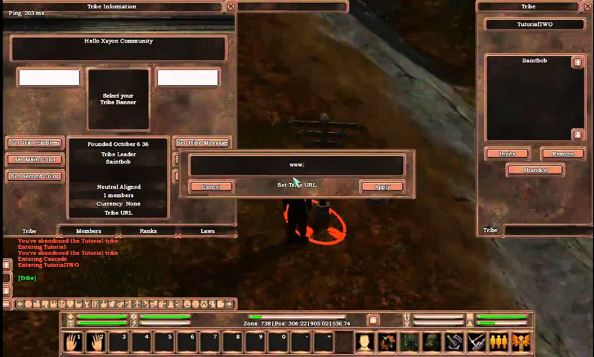 Xsyon - Tribe Feature Tutorial - YouTube
