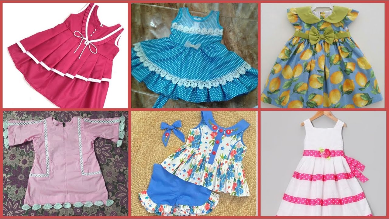 Girls Baby Frock Design ideas ||Girls baby Frock Design tutorial 🤩💯 ...