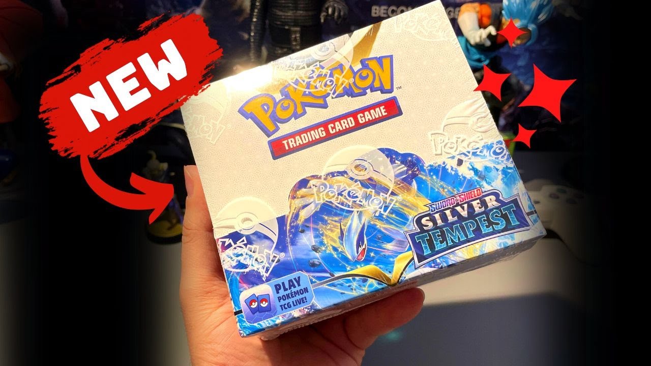 NEW Silver Tempest Booster Box OPENING - YouTube