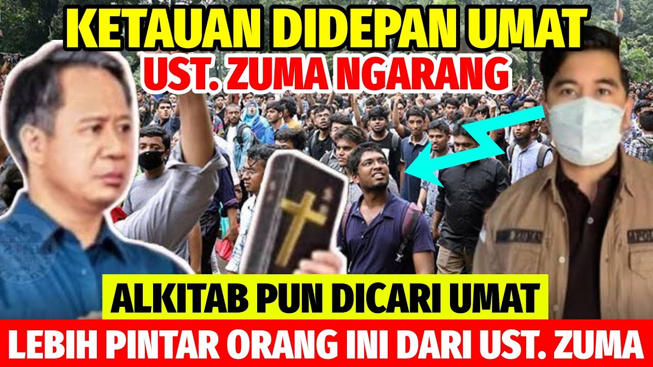 ‼️MERADANG & PANAS| KETAUAN DI DEPAN UMAT UST. ZUMA NGARANG: ALKITAB ...