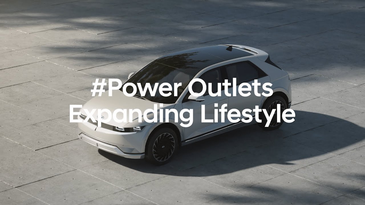 Hyundai IONIQ 5 | Vehicle-to-Load (V2L) technology - YouTube