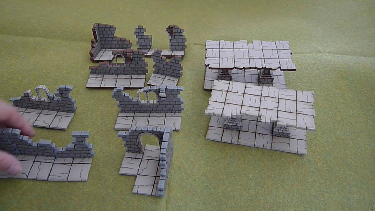 Frostgrave - Ruins 1 - YouTube