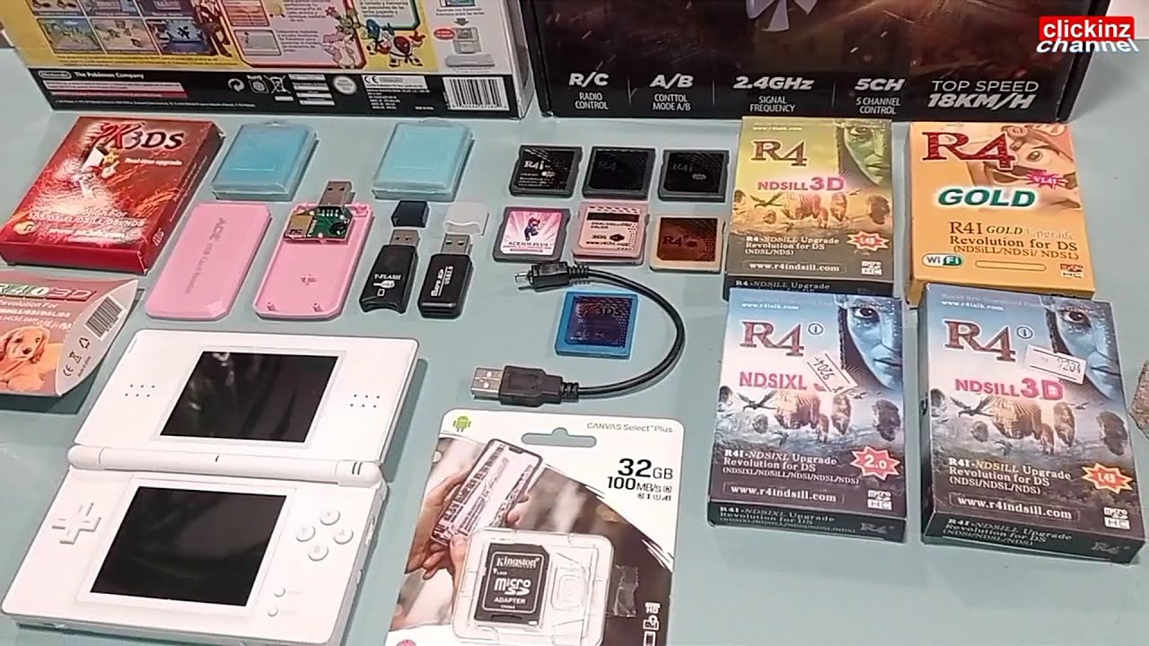 Colección Tarjetas R4 CARD COLLECTION for Nintendo DS Lite XL NDS. Ace ...