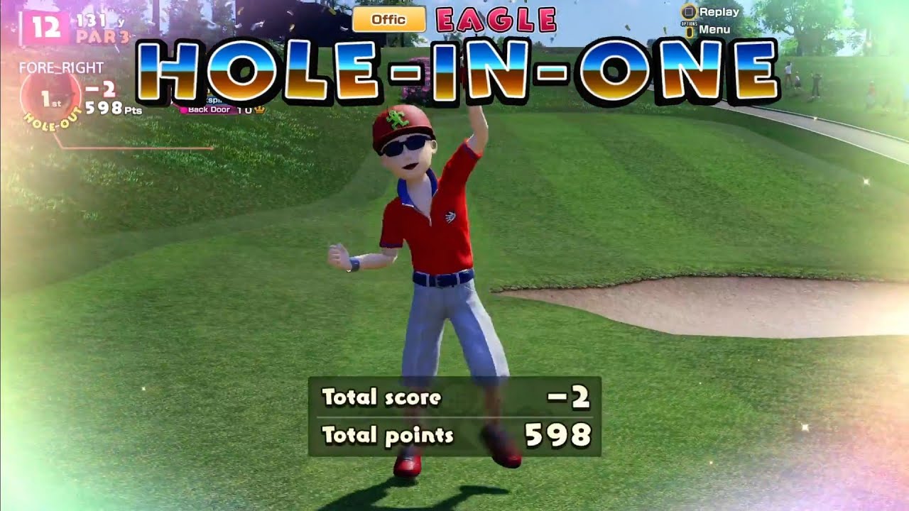 Everybody's Golf - FORE_RIGHT - Ace #19 - Balata CC - Hole 12 - Regular ...
