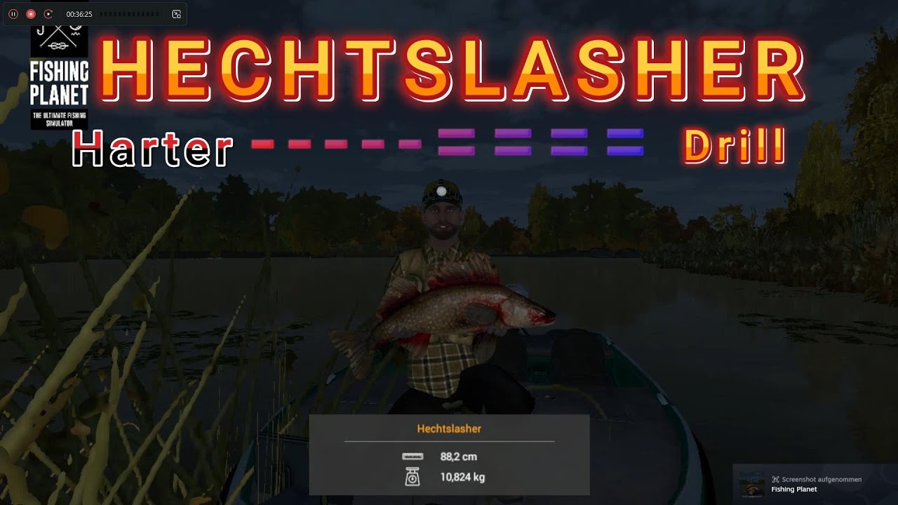 Fishing Planet Emerald Lake Hecht Monster und Monster Drill - YouTube