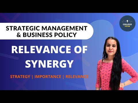 Synergy as Strategy | Synergy | Relevance of Synergy | Importance ...